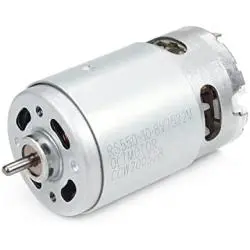RS-550s 18v (12v - 20 volts) DC Motor Round Shaft - High Power & Torque ...