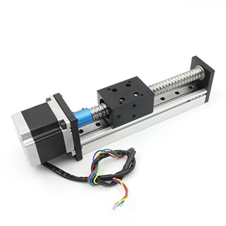 RATTMMOTOR 150mm Linear Stage Actuator CBX1605 Ball Screw Motorized CNC Lead Screw Motion XYZ ...